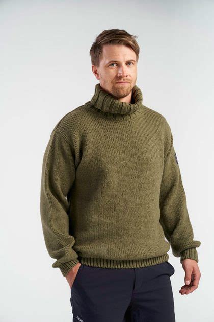 NANSEN WOOL HIGH NECK - Norský vlněný svetr - DEVOLD - 4 164 Kč ...