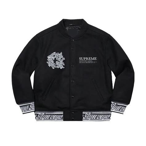 Supreme Support Unit Jacket Supreme Varsity Jacket