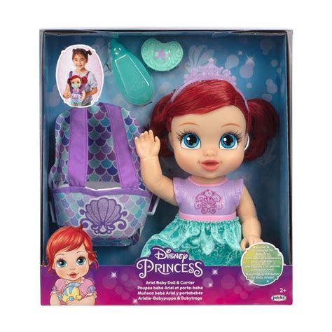 Muñeca Princesa Bebe Y Portabebés Diseños Surtidos Disney Princess