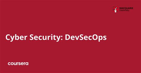 Cyber Security Devsecops Coursera