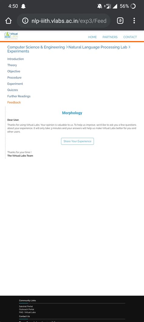 Natural Language Processing Labmorphologyfurther Readings · Issue