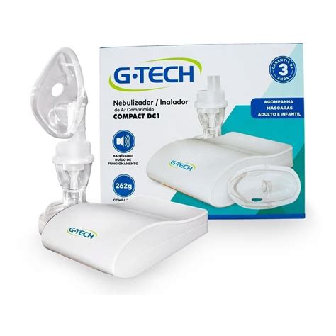 Inalador e Nebulizador Portátil Design Compacto Qualidade G Tech