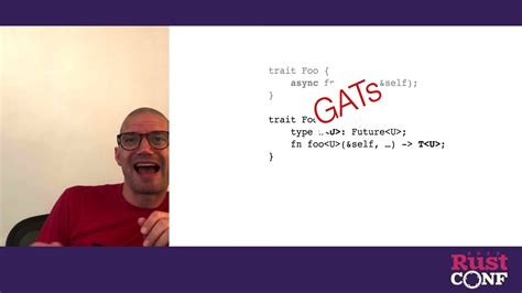 Rustconf 2022 Async Rust Past Present And Future General By Nick Cameron Youtube