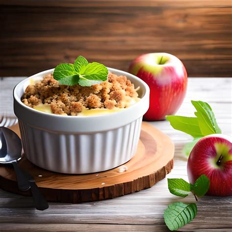 Le Crumble Aux Pommes La Bonne Cuisine