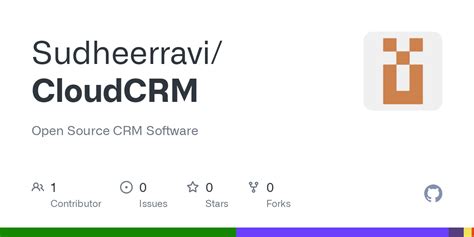 Github Sudheerravicloudcrm Open Source Crm Software