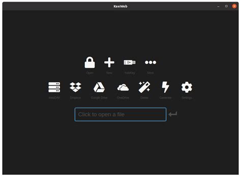 Keeweb Desktop Password Manager On Ubuntu 21 04 Ezone
