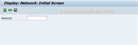 CN23 SAP Tcode Display Network