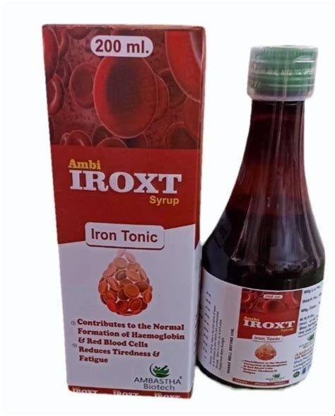 Herbal Iron Syrup Packaging Size 200 Ml At ₹ 144bottle In Pinjore