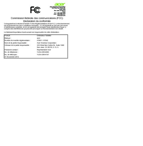 Acer Orporated A7001 Tablet Computer User Manual