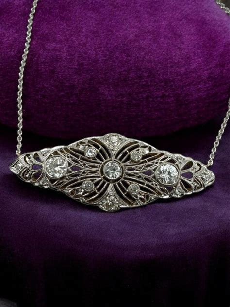 Art Deco Filigree Diamond Gem