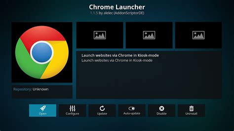 Chrome Launcher Add On How To Browse The Web From Kodi