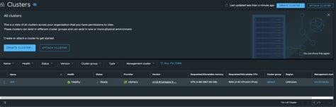 Deploying Tkg Cluster Using Tanzu Mission Control Tmc Vmattroman