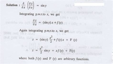 Singular Integrals Solution Of Standard Types Of First Order Partial