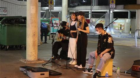 獨一無二aga 江海迦 X Gin Lee 李幸倪 Cover By Yan Yee~vicky 20210414旺角東火車站b出口