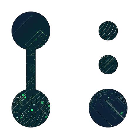 Premium Photo Photo Icons Code Pull Request Draft Icon Green