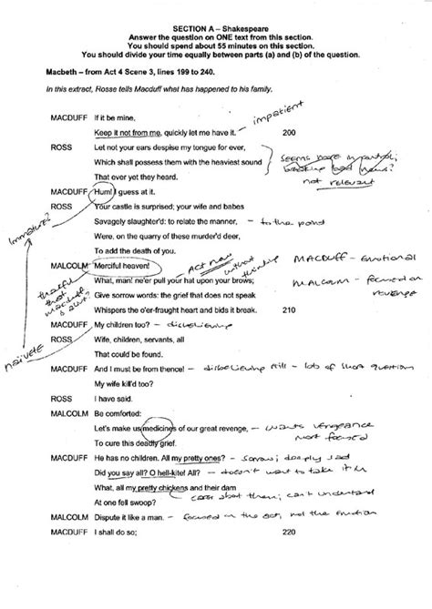 Approaching The Extract Question Kings School English Department