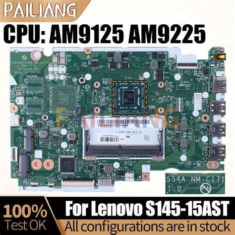 Placa Base Para Port Til Lenovo S145 15AST NM C171 5B20S41907