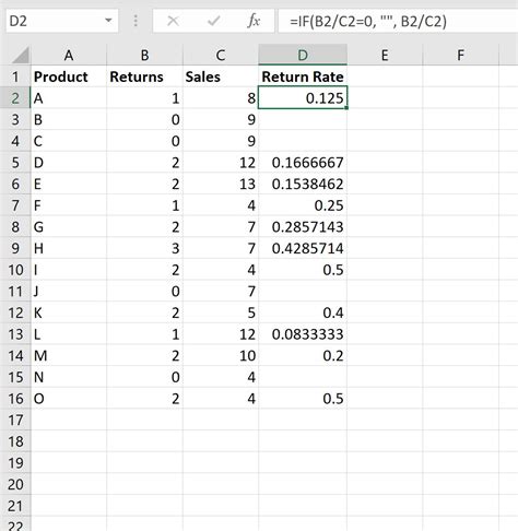 Excel：如何在公式中返回空白单元格而不是零 Statorials