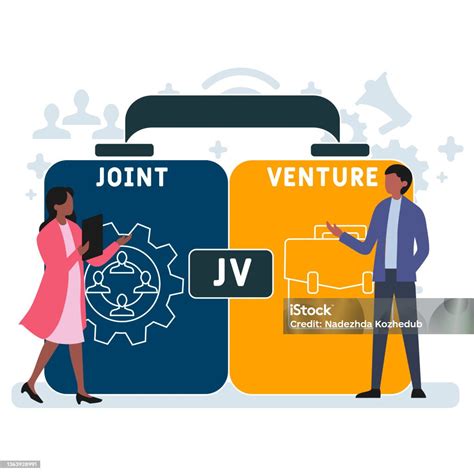 Jv Joint Venture Acronym Stock Illustration Download Image Now
