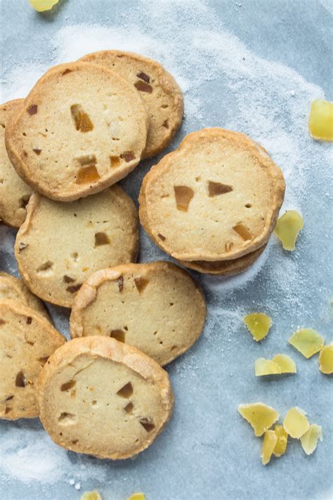 Lemon Ginger Butter Cookies Pass The Cookies