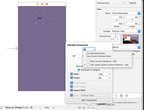 Interface Builder Create Constraint At Stephanie Gray Blog