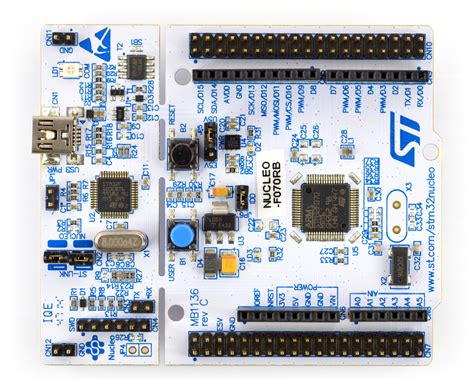 buy stm32 nucleo f070rb module stm32f070rb arm botland robotic shop