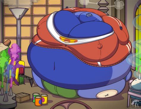 Rule 34 Big Breasts Blueberry Inflation Breasts Cleverfoxman Female Huge Breasts Inflation