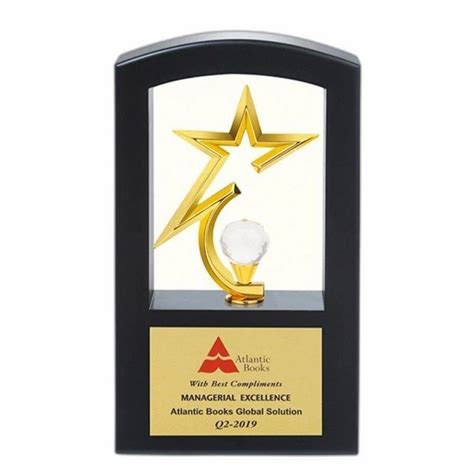 Golden Star Award Trophy Size Inches 5 10 Inch At Rs 900piece In