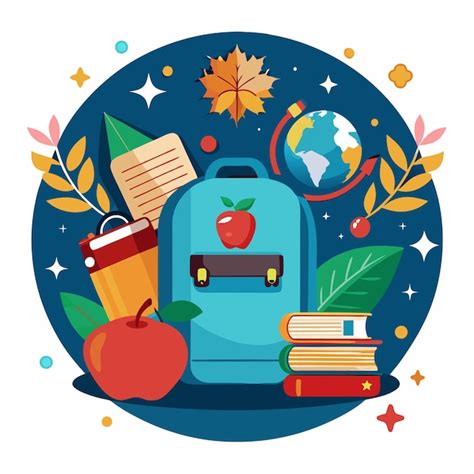 Back To School Flyer Premium Ai Generated Vector
