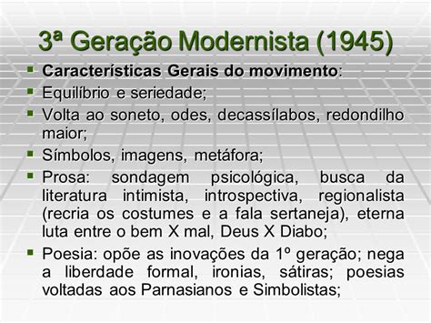 LÍngua Viva Literatura Brasileira A 3 º Fase Do Modernismo Brasileiro