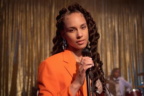 Alicia Keys Curly Hair With Braids