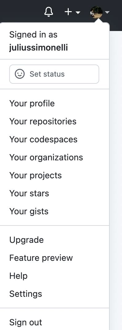 generating github personal access tokens julius data science blog