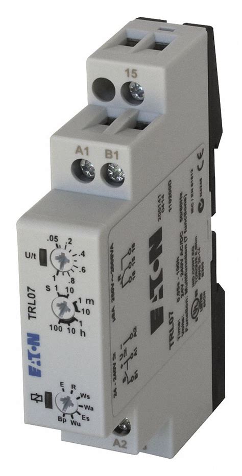 Eaton Multi Function Time Delay Relay 8 Pins Relay Rotary Dip Switch 24 To 240v Ac Dc Din