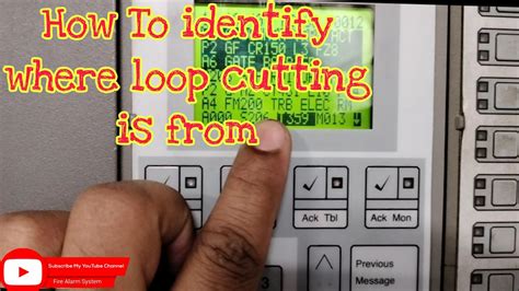 How To Identify Where Loop Cutting Is Fromest3 Fire Alarm System