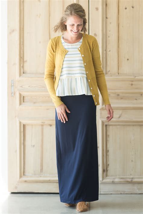 Modest Womens Clarise Maxi Skirt Inherit Clothing Company Inherit