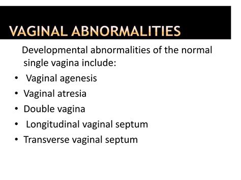 Congenital Abnormalities Of Reproductive System Pptx