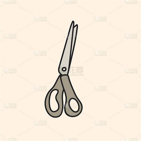 矢量文具涂鸦风格