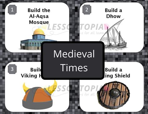Minecraft Challenges Ancient And Medieval Stem Activities Bundle Classful