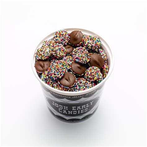 Milk Chocolate Nonpareils Josh Early Candies