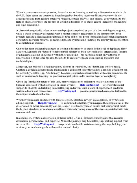 Dissertation Versus Thesis Uk Pdf Thesis Doctor Of Philosophy