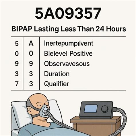 A Comprehensive Guide To Icd 10 Pcs Code 5a09357 For Bipap Lasting Less