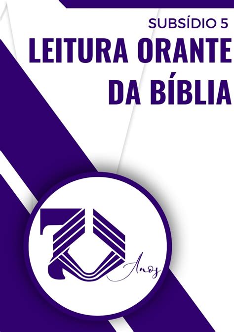 Subsídio 5 Leitura orante da Bíblia CRB Nacional