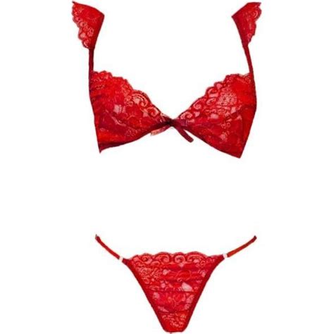 Sous Vêtements Sexy Pour Femmes En Dentelle Bralette Bra Brief Set