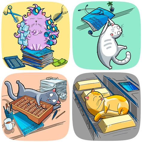 Коты на календарь | Пикабу