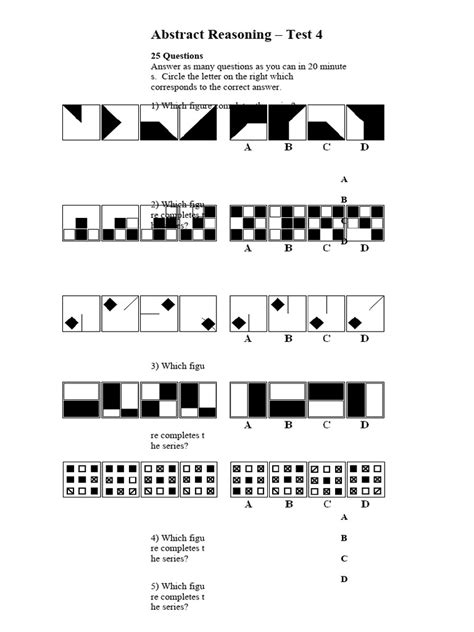 Abstract Reasoning Pdf