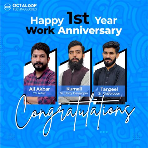 octaloop technologies on linkedin workanniversary celebration oneyear contentwriter