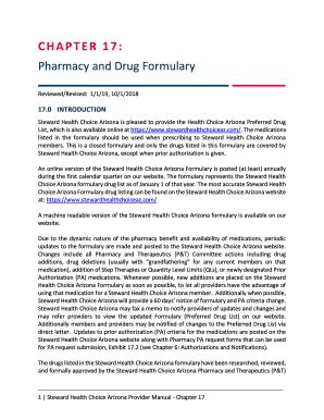 Fillable Online Pharmacy And Drug Formulary Fax Email Print PdfFiller