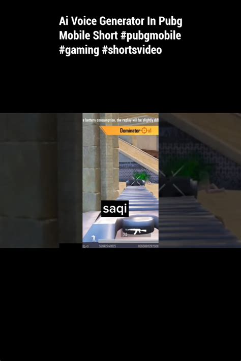 Ai Voice Generator In Pubg Mobile Short Pubgmobile Gaming