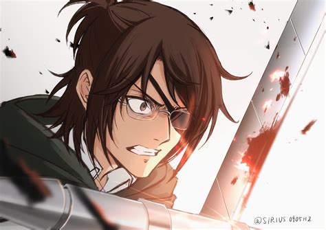 Hange Zoe Shingeki No Kyojin Drawn By Sirius Hz Danbooru