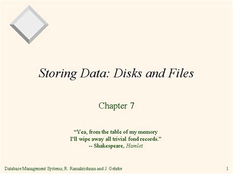 storing data disks and files chapter 7 yea